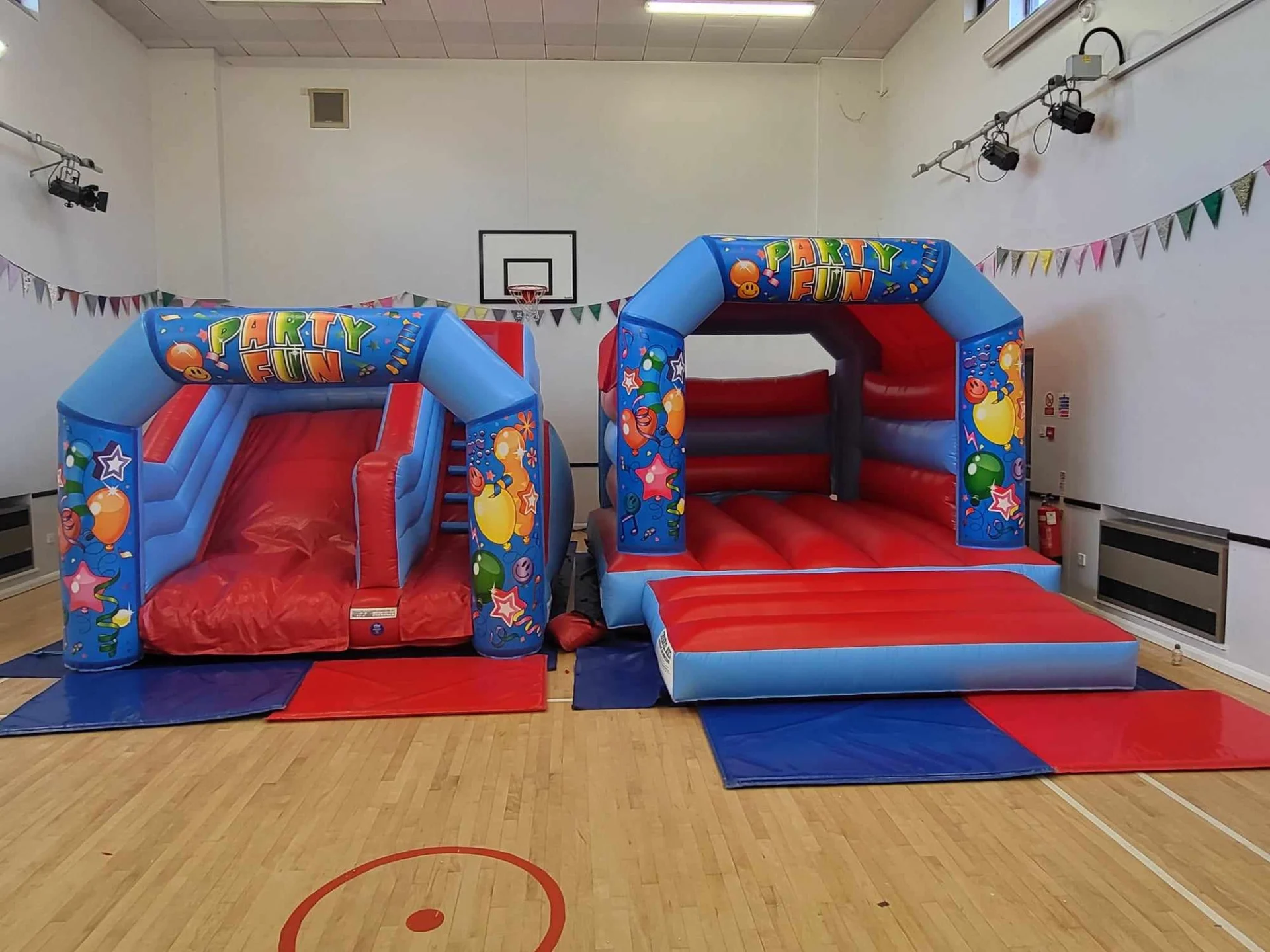 Party Fun Castle And Slide Package - Bouncy Castle Hire Poole, Dorset ...