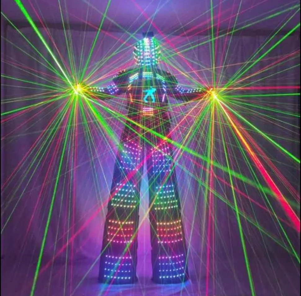 Led Pixel Glowbot - Unleashed Entertainments