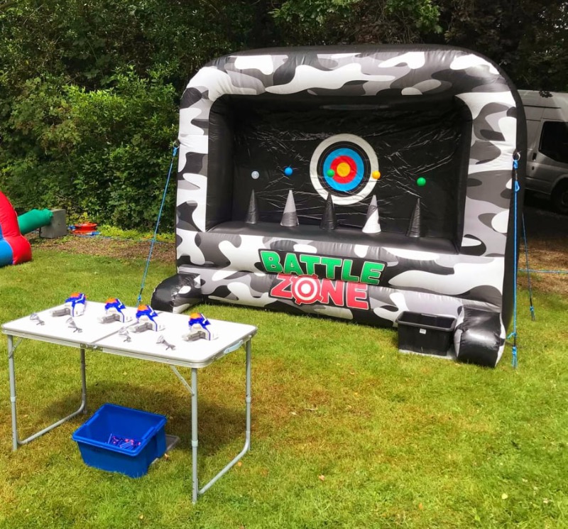Inflatable Shooting Wall - Bounce World