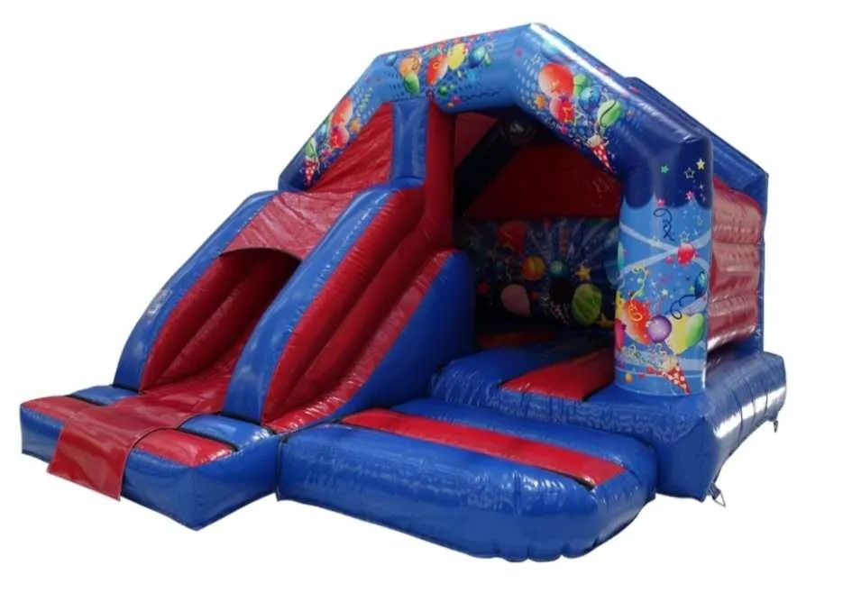 Red And Blue Party Front Slide - VRP Castles