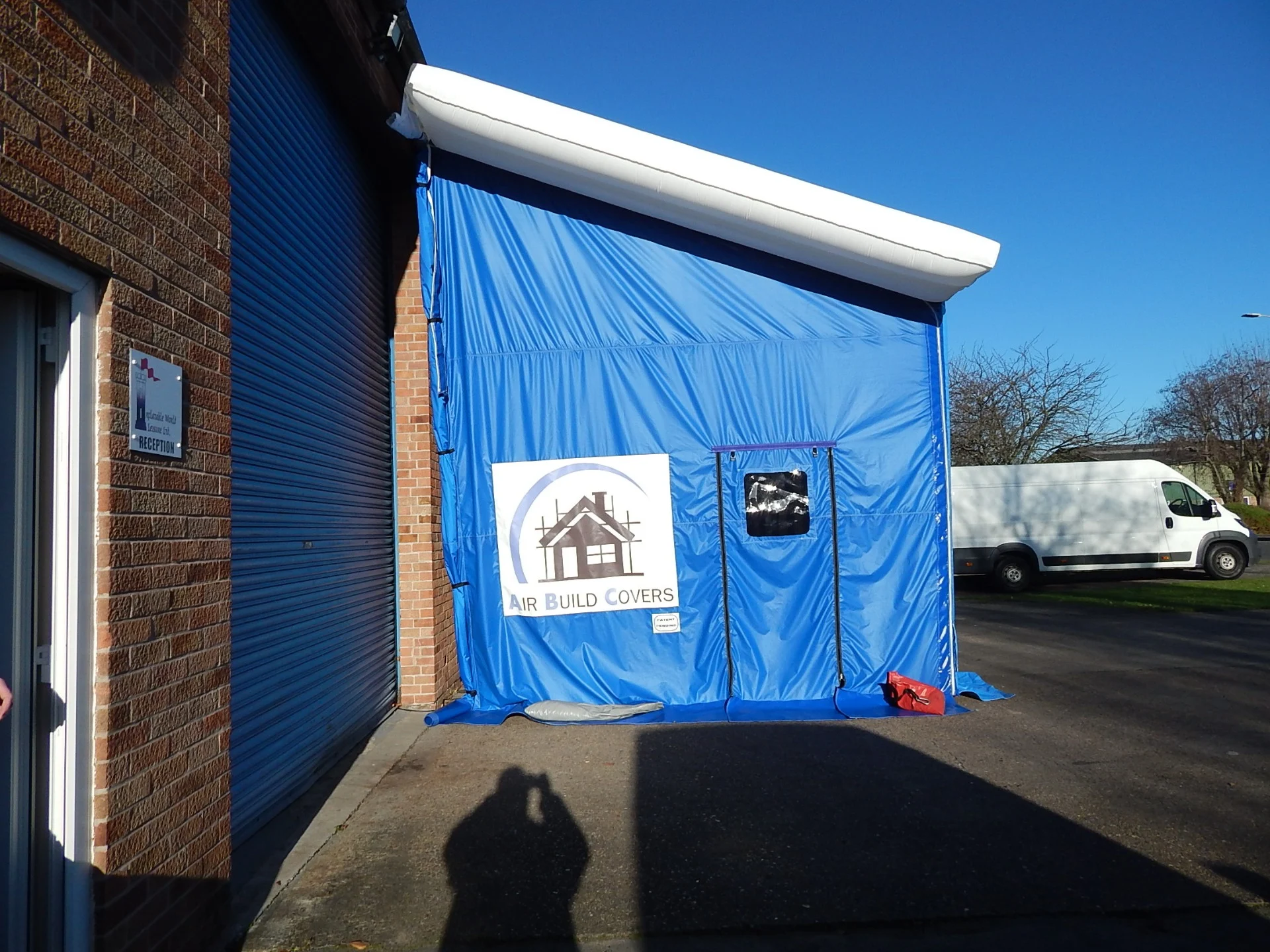 In Stock Inflatable Worktent - INFLATABLE BUILDINGS AND STRUCTURES