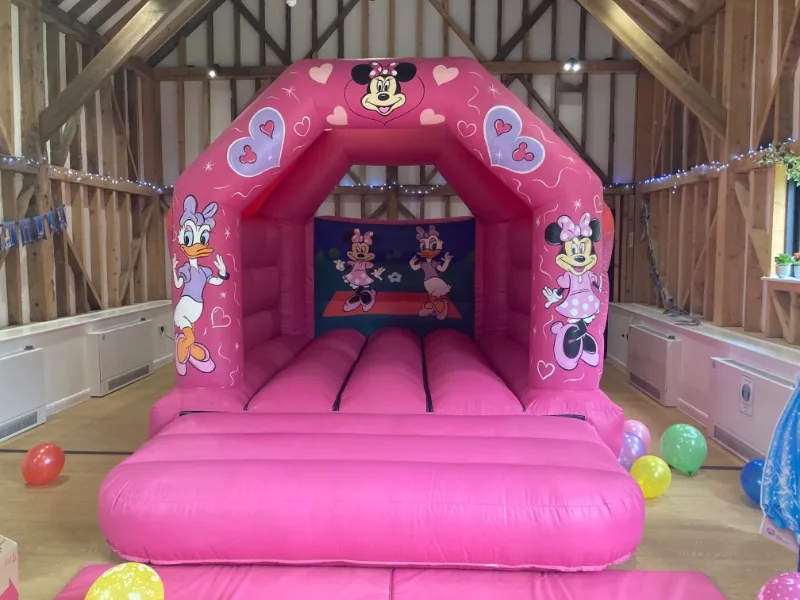 Minnie Mouse Bouncy Castle Hire Surrey Jaimies Castles, Bouncy Castle ...