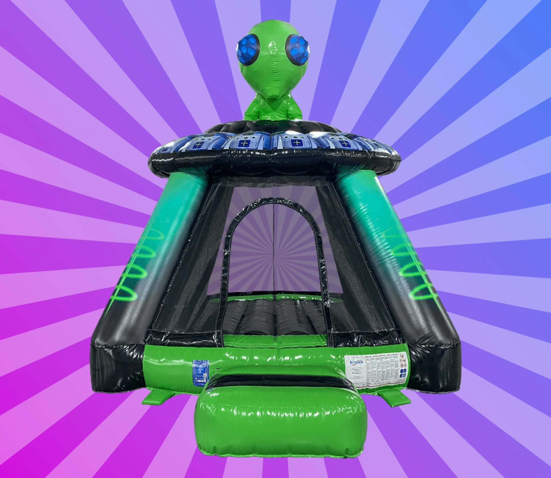 Mega Alien Space Castle Hire Boston, Spalding, Sleaford Bouncy Castle ...