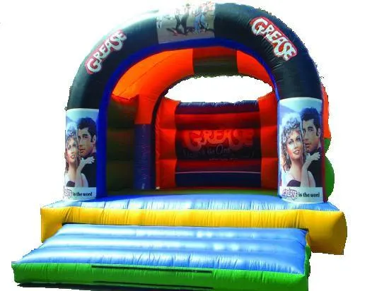 15ft X 15ft Grease Theme Castle Dj Land Of Castles | Bouncy Castle And ...
