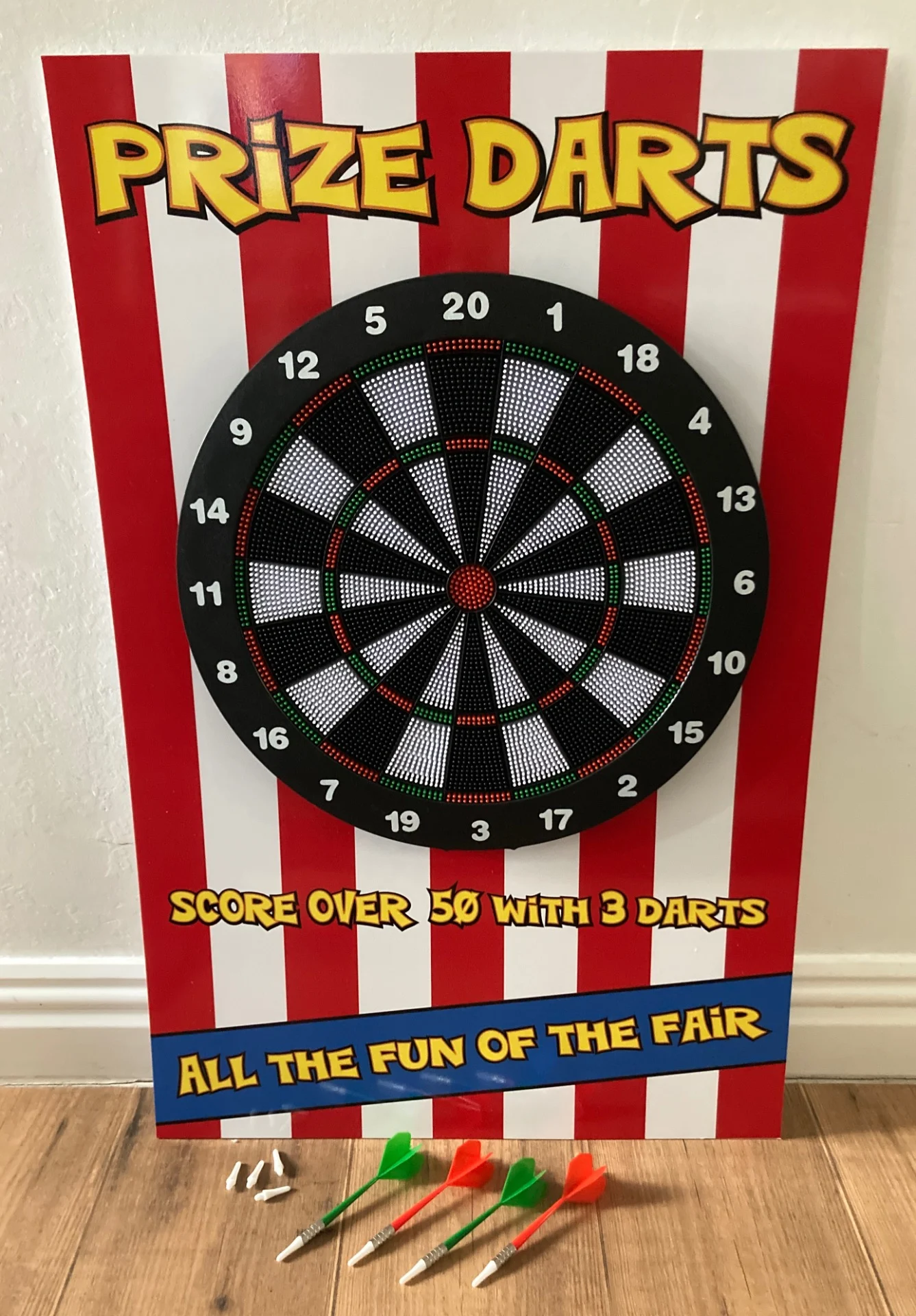 Safety Prize Darts Carnival Fun Fair Game, Side Stall Games Sales ...
