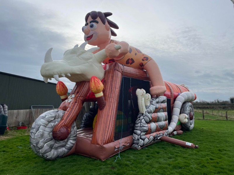 Crazy Cave Man Obstacle Course 44ft Long 10ft Wide 26ft High - The ...