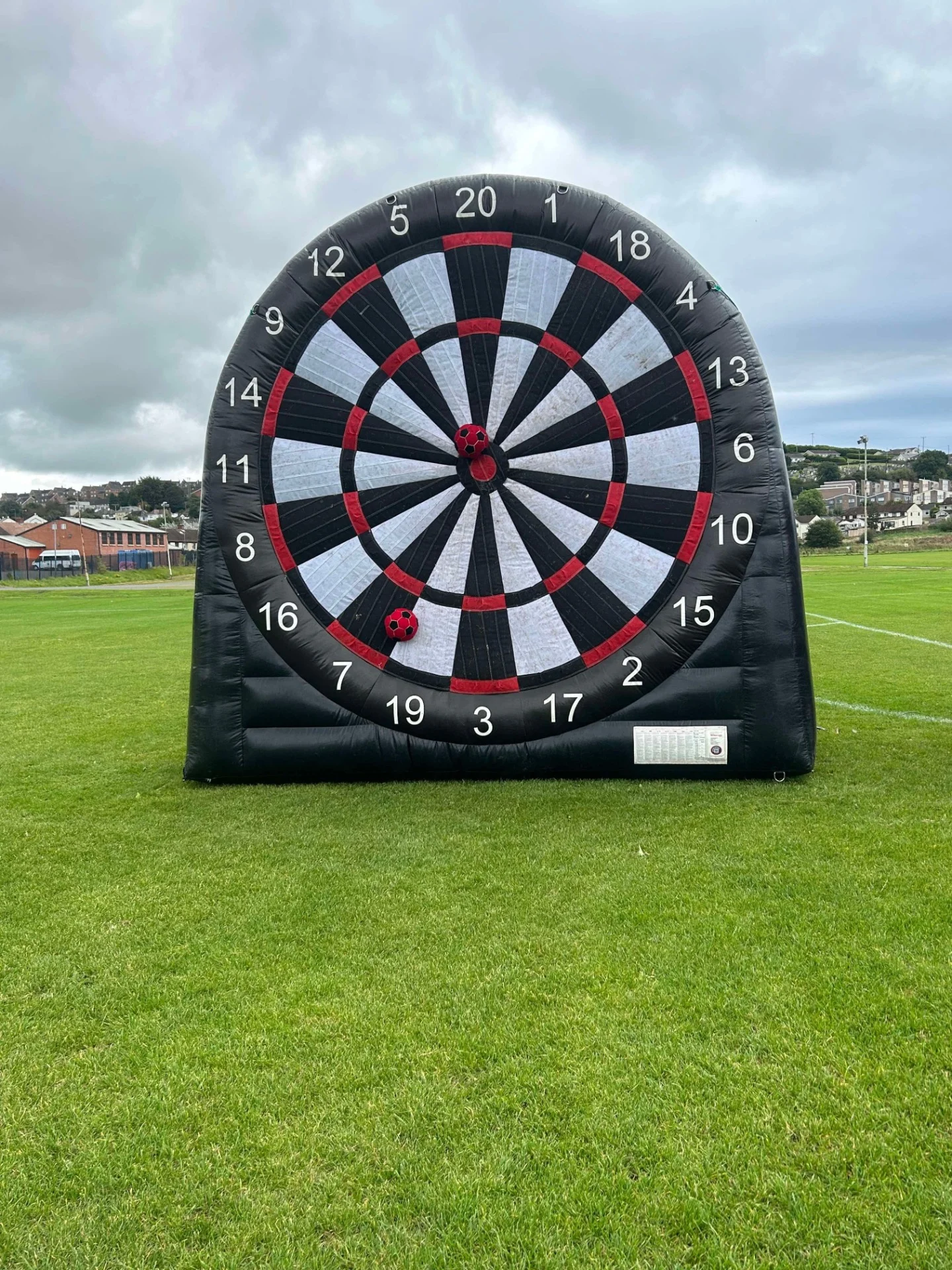 Inflatable Dartboard - SP Bouncy Castles | Bouncy Castle Hire Northern ...