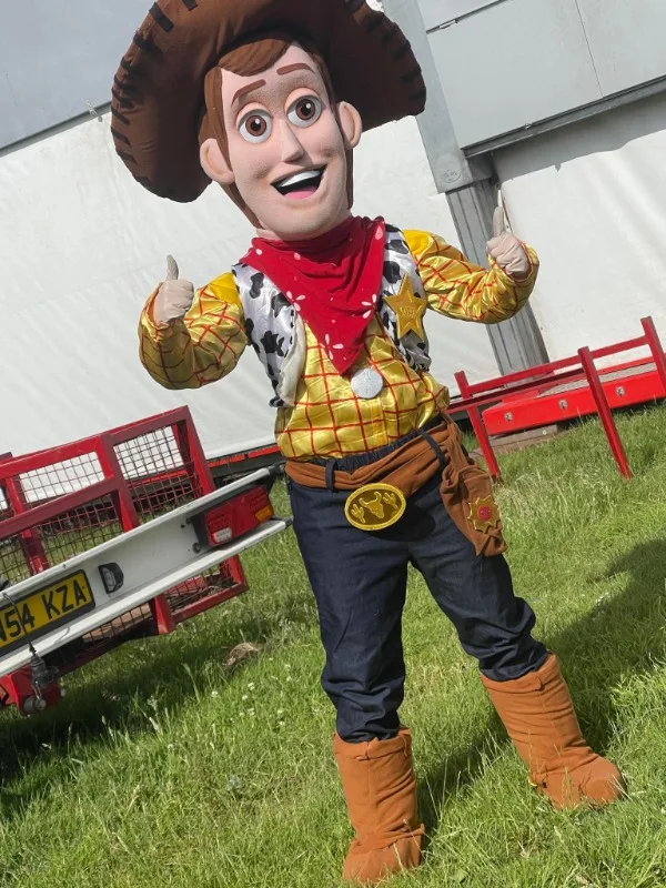Woody Toy Story Mascot Hire - Inflatable & Mascot Hire in Bradford ...