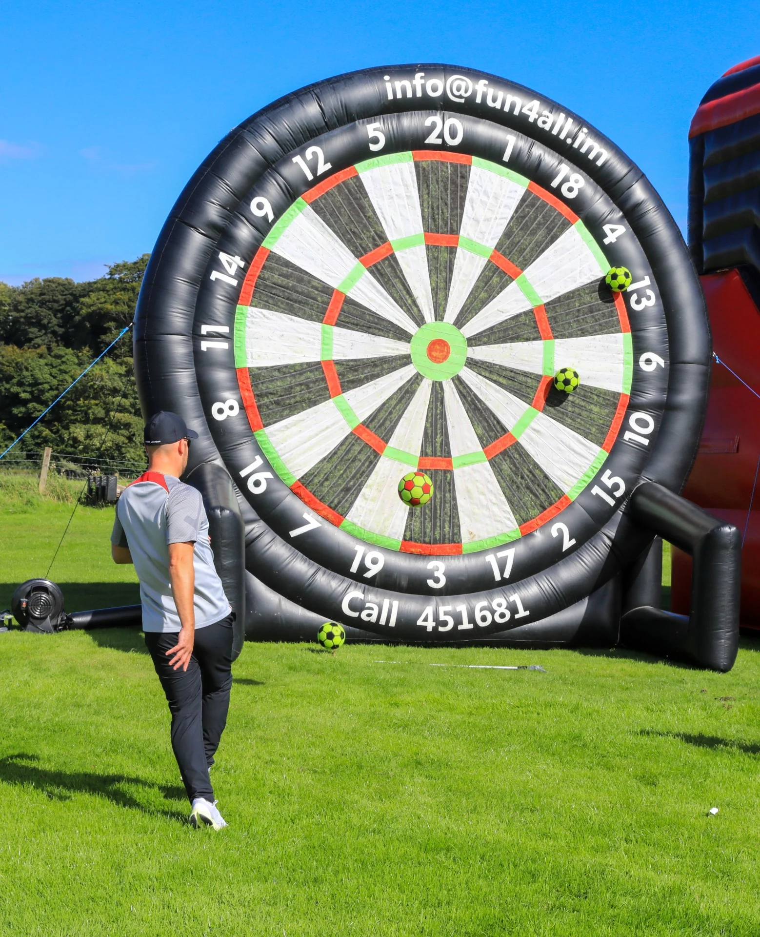 Dartboard - Fun 4 All Bouncy Castle Hire on the Isle of Man