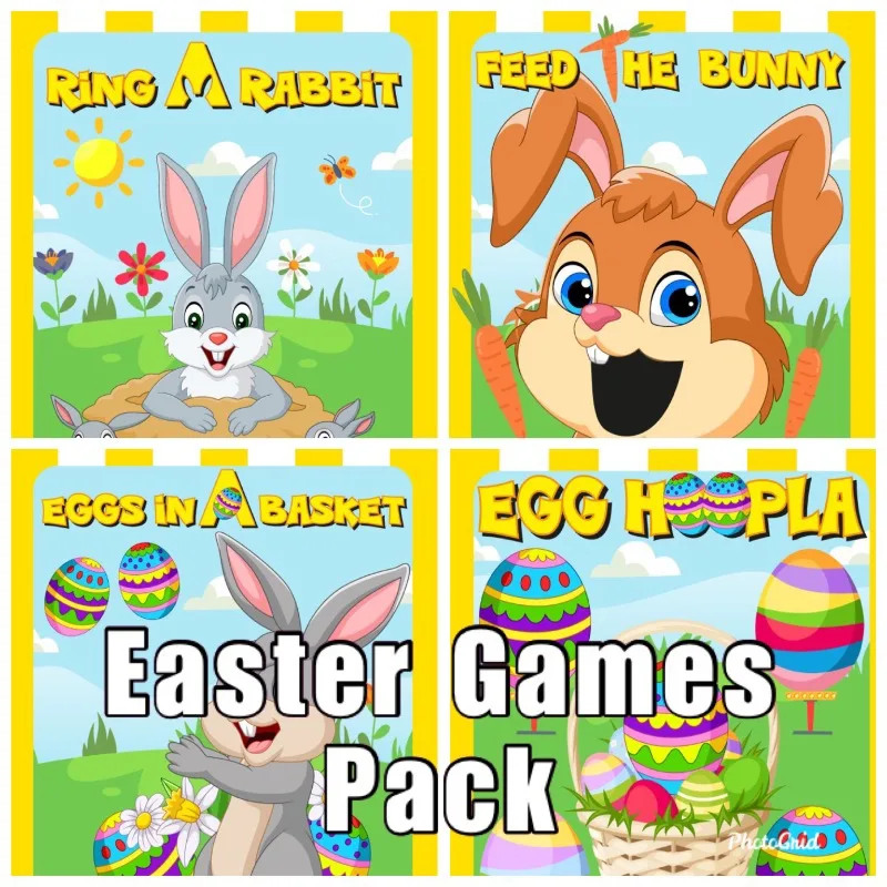 Easter Games Package | Easter Fun Activity Games Selection | Fun Easter ...