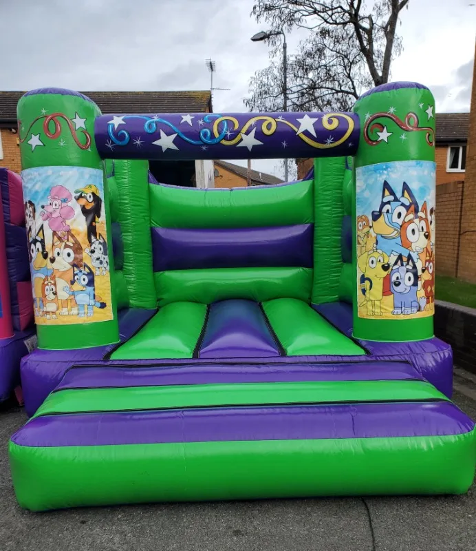 Bluey Bouncy Castle - Tiny Tots Inflatables