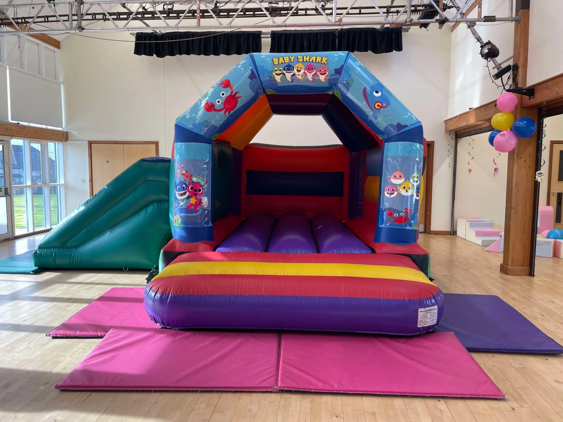 Baby Shark Castle With Slide - North Devon Events