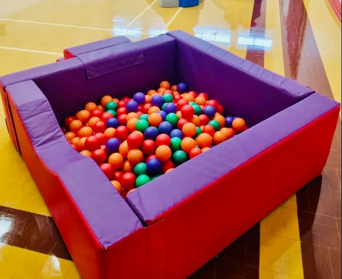 Ball Pool Orange And Purple - Little Monsters Soft Play