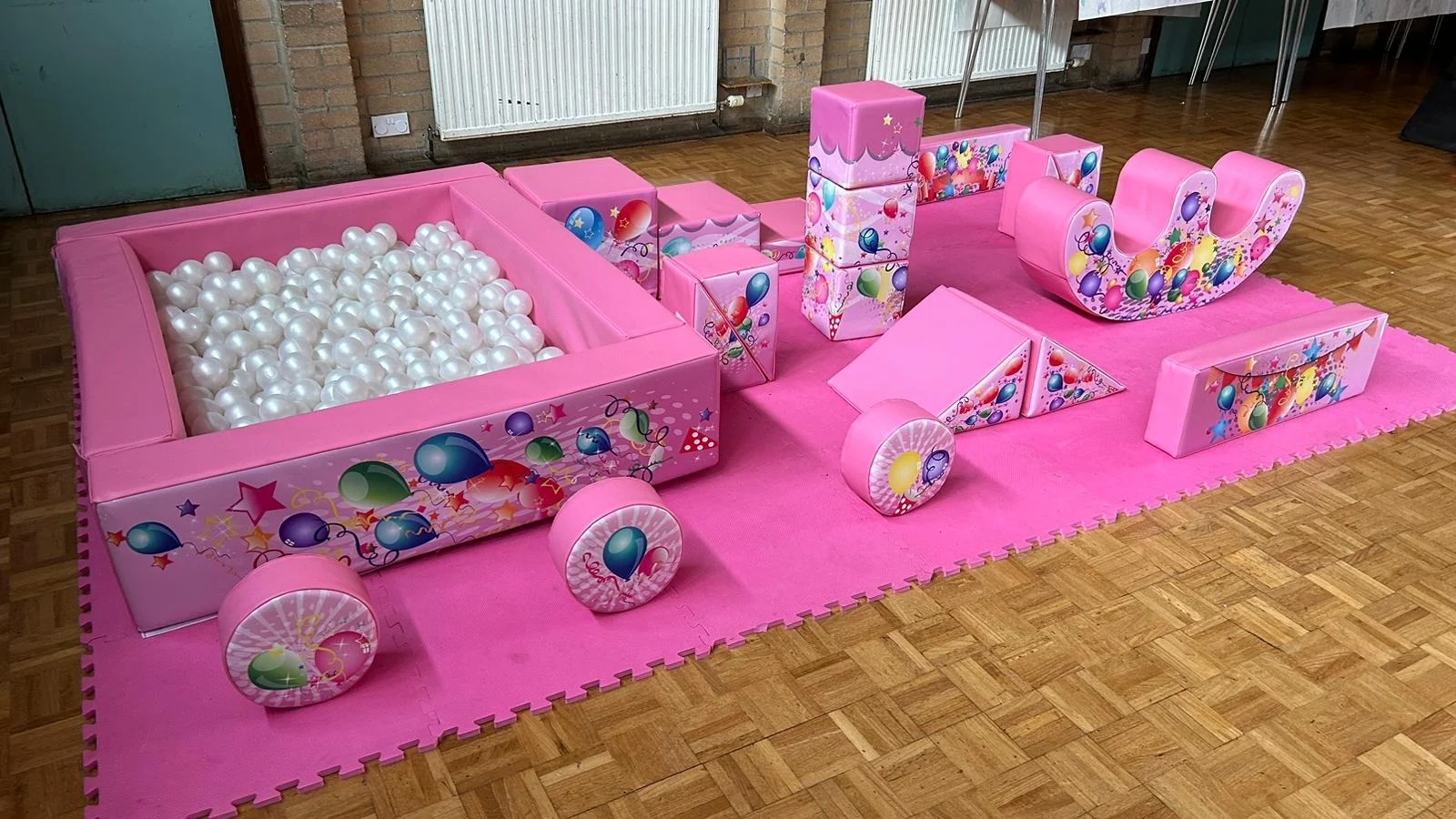 Pink Party Soft Play