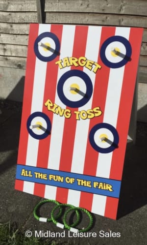 Side Stall Carnival A Frame Hoopla Games | Easy To Use Side Stall Games ...
