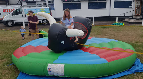 Inflatable Rodeo Bull - Riviera Events