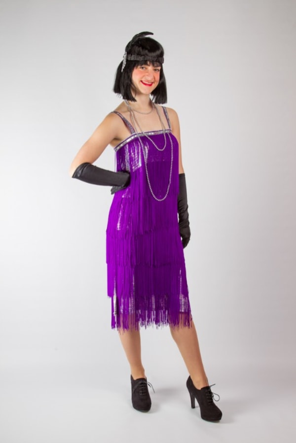 Purple Flapper - Express Yourself Costume Hire | Southampton, Hampshire