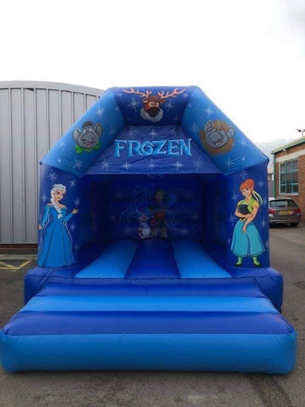 Frozen Castle - A Star Bouncy Castles