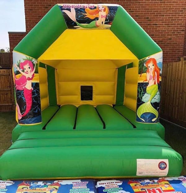 Mermaid Castle - N1 Inflatable Fun | Bouncy Castle Hire | Soft Play ...