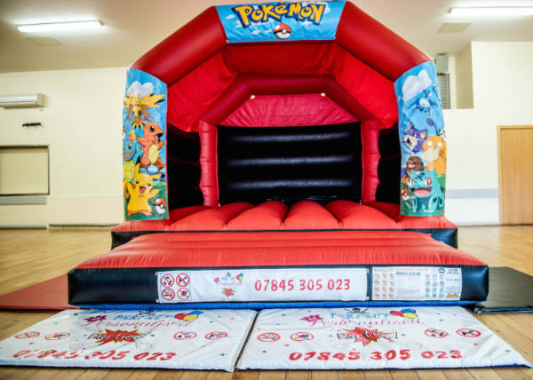 Pokemon Castle - Chloes Castles | Bouncy Castle Hire & Soft Play Hire