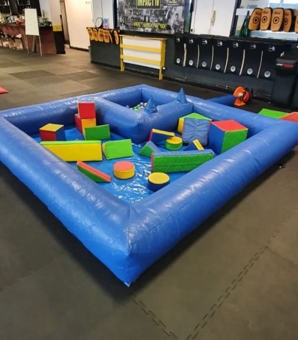 Multi Coloured Soft Play Inflatable and Soft Play Hire Redcar