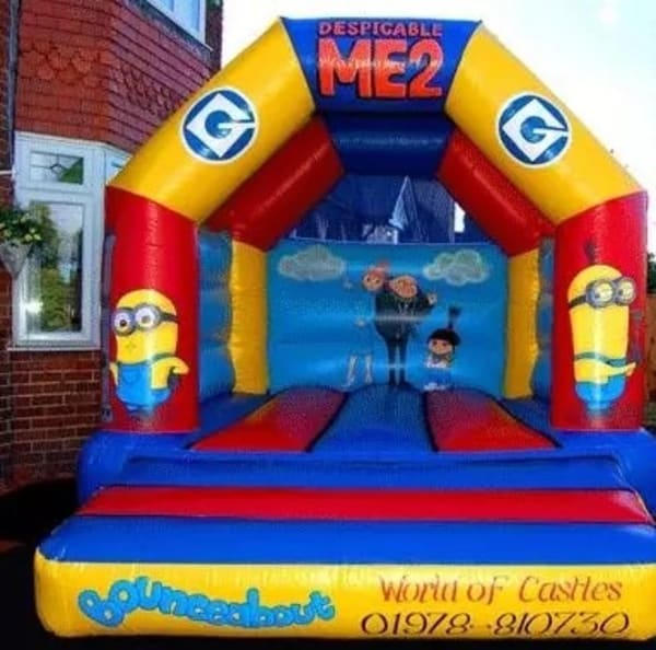 Minions Castle 2 - Bounce About Castle Hire, Wrexham, Chester ...
