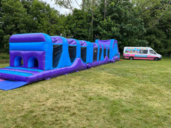 65ft Assault Course Hire | Cambridge, Hitchin, Baldock & More