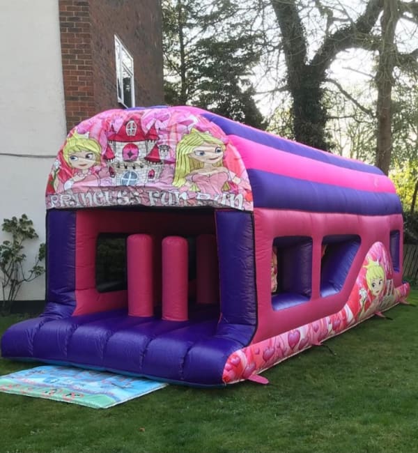 Princess Fun Run Obstacle Course Hire Luton - ABC Bouncy Castles