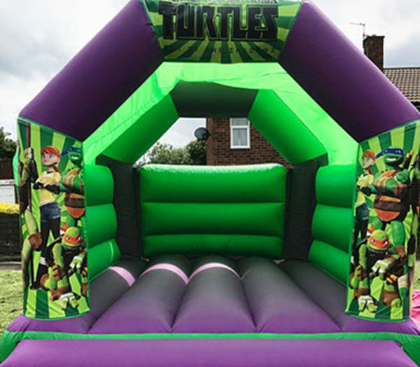 Ninja Turtles Castle - Loftys Inflatables | Bouncy Castle Hire ...
