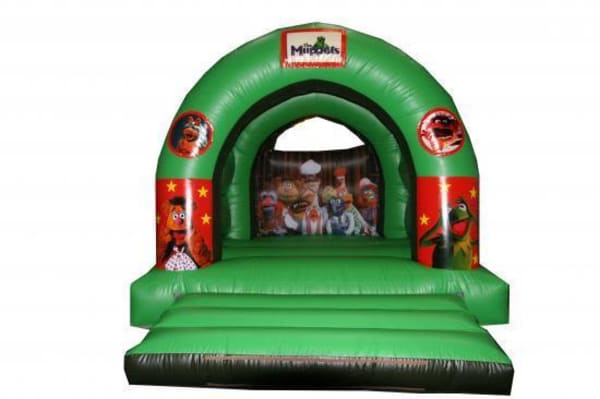12ft X 14ft The Muppets Theme Castle Dj Land Of Castles | Bouncy Castle ...