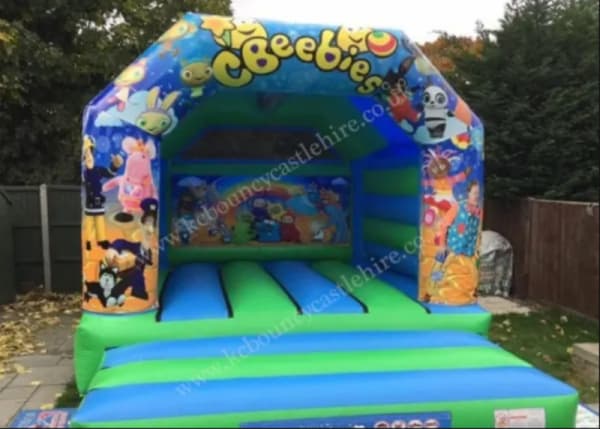 12ft X 15ft Cbeebies Bouncy Castle Liverpool - MJ Castles