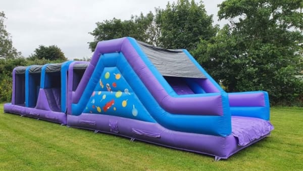 Candyland Obstacle Course - Carrig Castles, Bouncy Castle & Disco Dome ...