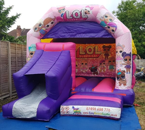 Lol Surprise Bounce N Slide Castle Hire - Easy Bouncy Castles