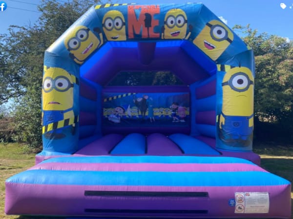 Minions Castle - Clown Around Castles | Bouncy Castle Hire & Children's ...