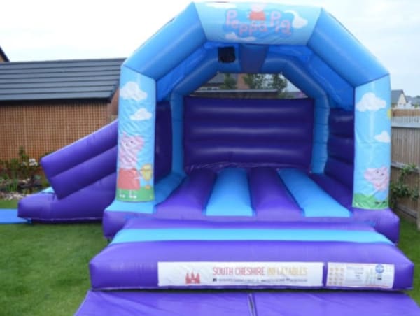 Peppa Pig Slide Combo Castle 15ft X 17ft - South Cheshire Inflatables
