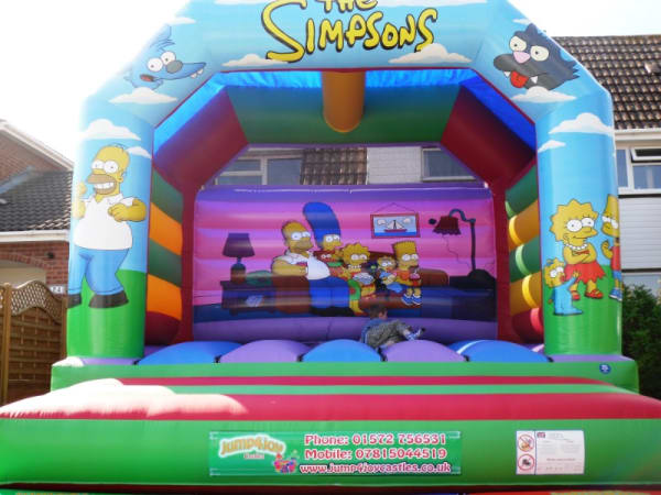 The Simpsons Castle - Jump 4 Joy Castles