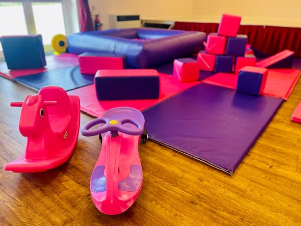 Pink/purple Softplay - Chloes Castles | Bouncy Castle Hire & Soft Play Hire