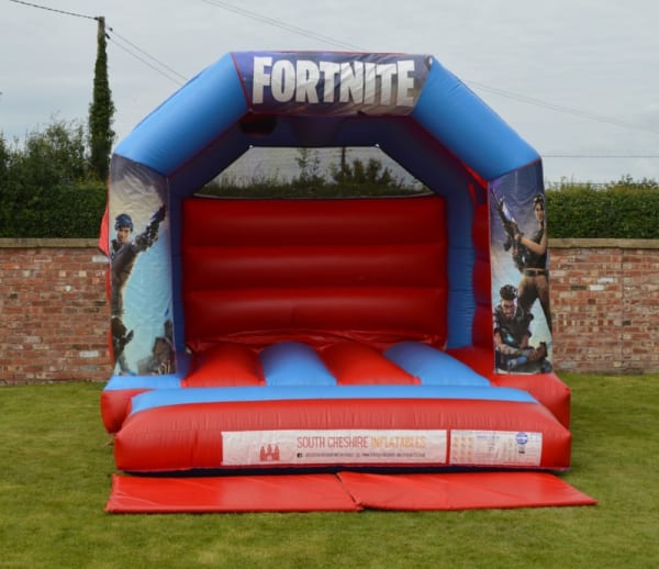 Fortnite Castle 12ft X 12ft - South Cheshire Inflatables