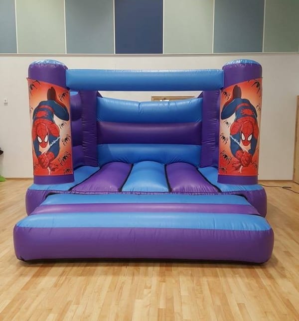 Indoor Spiderman Castle - Bouncy Castle Hire Manchester - Jump In Castles