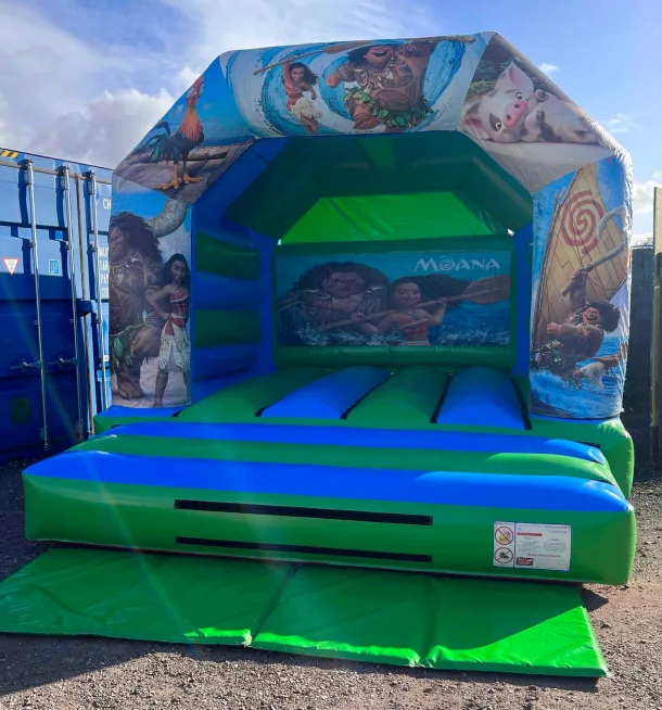 Moana Bouncy Castle Jaimies Castles, Bouncy Castle & soft play Hire Surrey