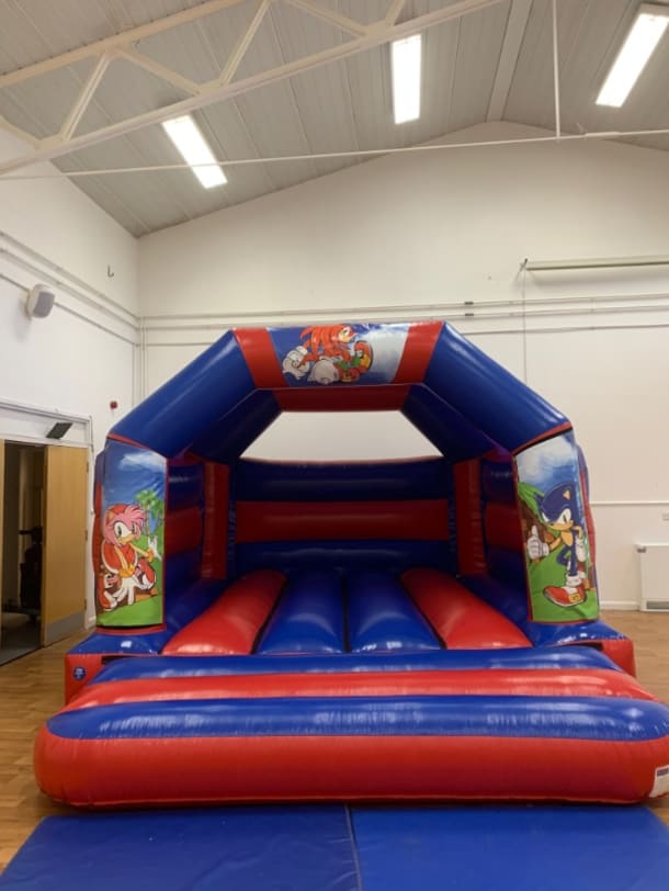Sonic Castle - Bellyflops Amusement Hire | Bouncy Castle Hire ...