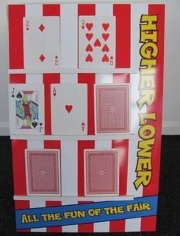 Higher Lower Carnival Game Side Stall Games Sales Higher Lower