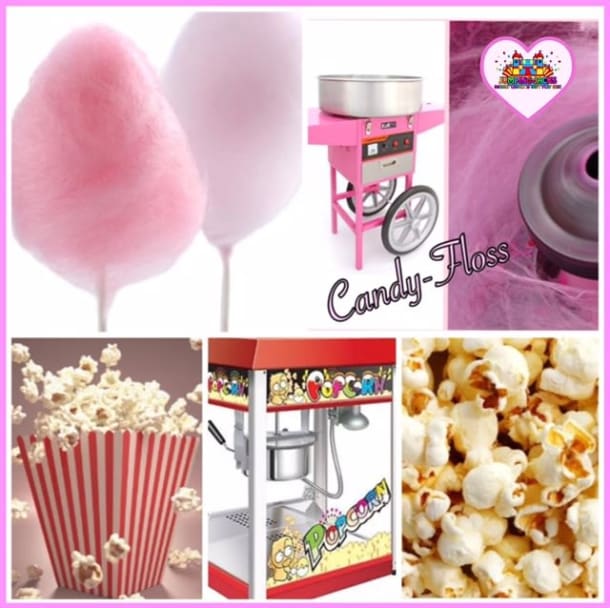 Popcorn & Candy Floss Package Jumping Jacks Bouncy Castle Hire Belfast ...
