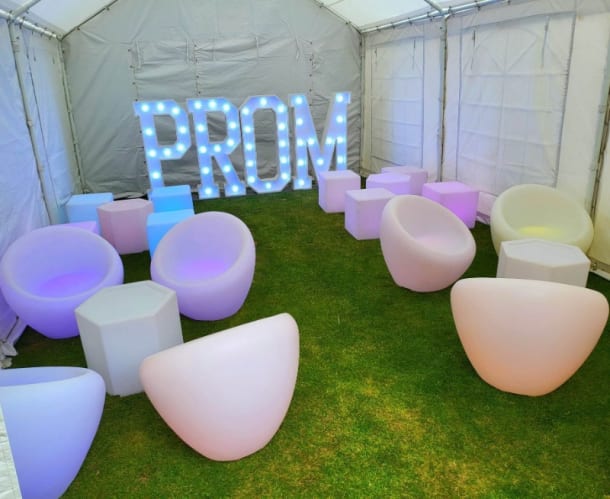 Prom Light Up Letters - Tilly Tots Softplay Hire | Soft Play Hire ...