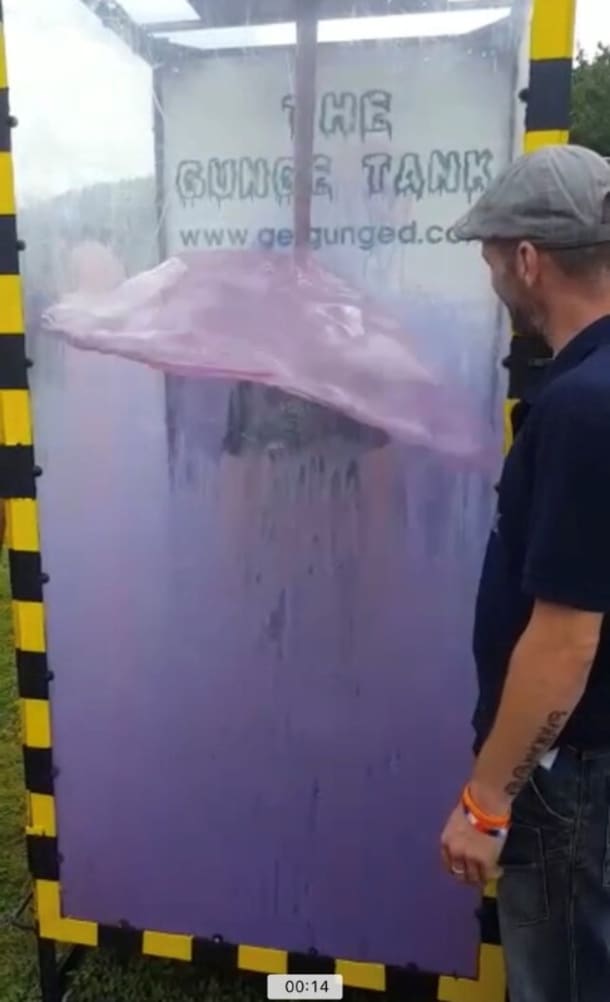 Classic Gunge Tank - Foam Pit Hire