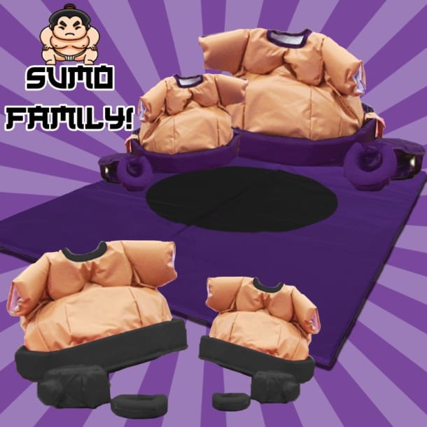 Family Sumo Suits Package Hire Boston Spalding Bouncy Castle, Hot Tub ...
