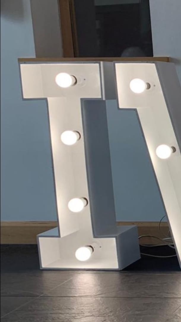 Light Up Letter - I - Memory Makers UK