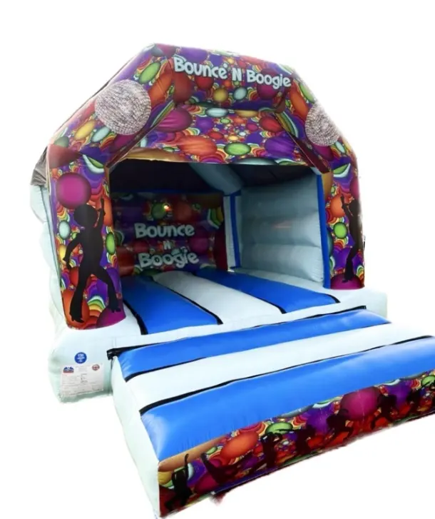 Bounce N Boogie Disco Castle - Loftys Inflatables | Bouncy Castle Hire ...