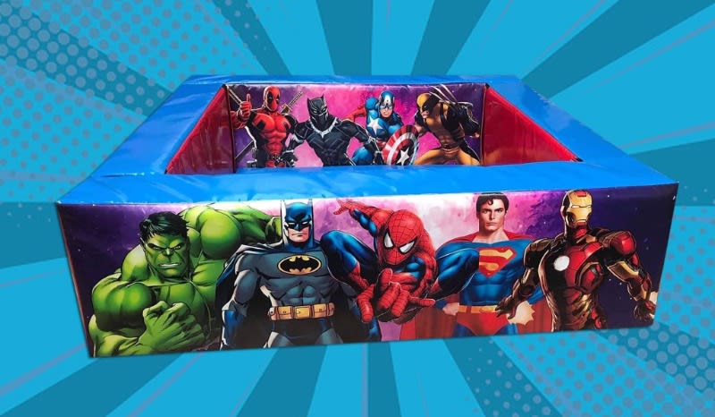 Superhero Soft Play And Ball Pool