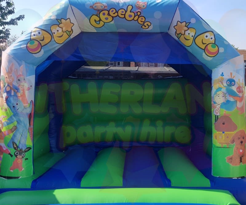 Cbeebies Bouncy Castle - Litherland Party Hire, Bouncy Castle Hire ...
